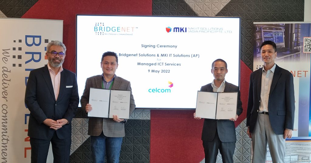 Signing Ceremony between Bridgenet & MKI-AP for Managed ICT Services ...
