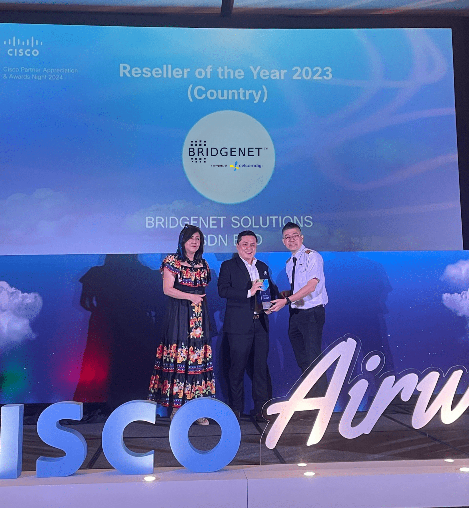 Cisco Reseller of the Year 2023 (Country) – Bridgenet Solutions Sdn Bhd ...